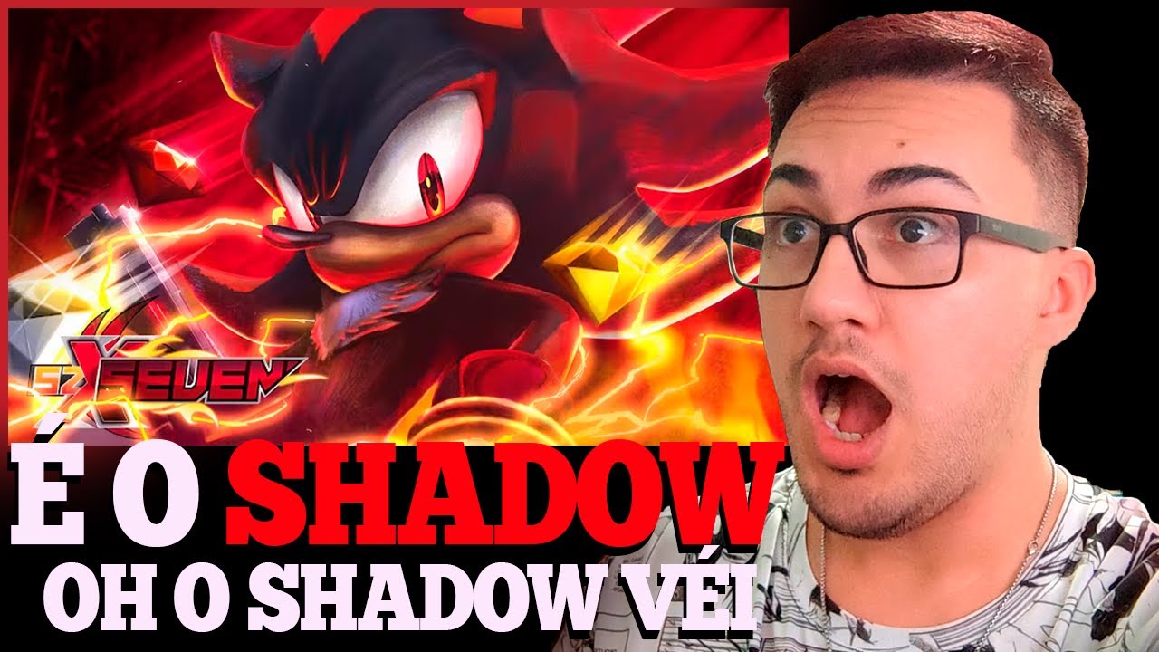 O SHADOW VÉI 😱 React SOMBRA DO CAOS! | Shadow The Hedgehog (Sonic 3 ...