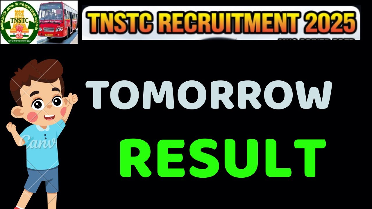 TNSTC Driver Cum Conductor Result 2025 is RELEASED! | Check Your ...