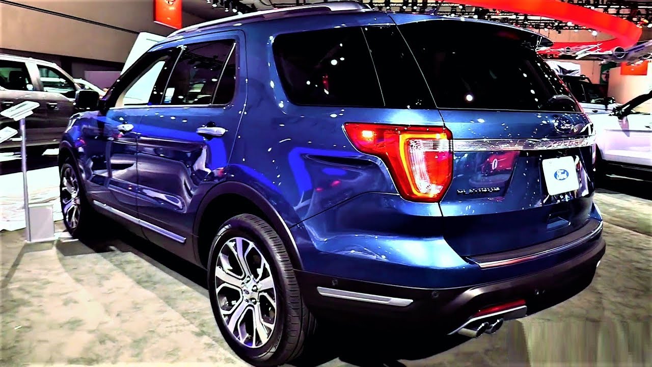 NEW - 2019 Ford Explorer Platinum 4WD 3.5L V6 - INTERIOR and EXTERIOR ...