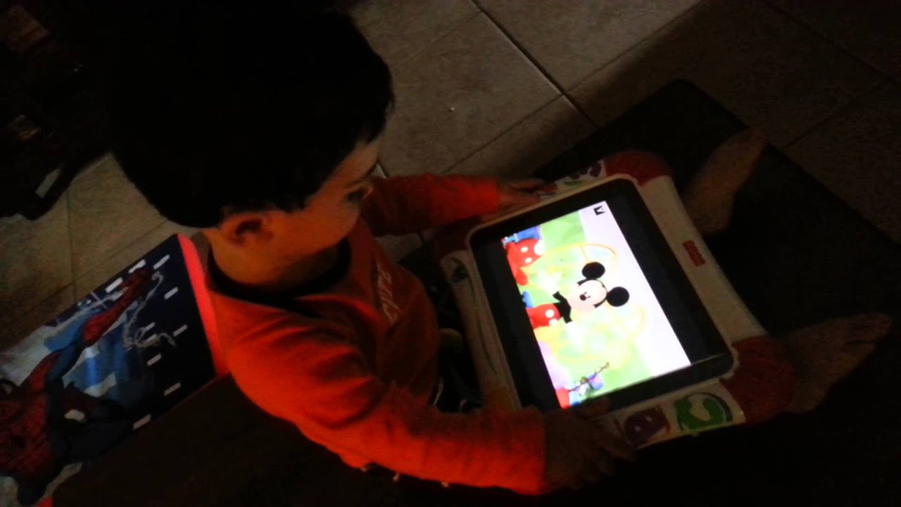 Ethan and his iPad. - YouTube