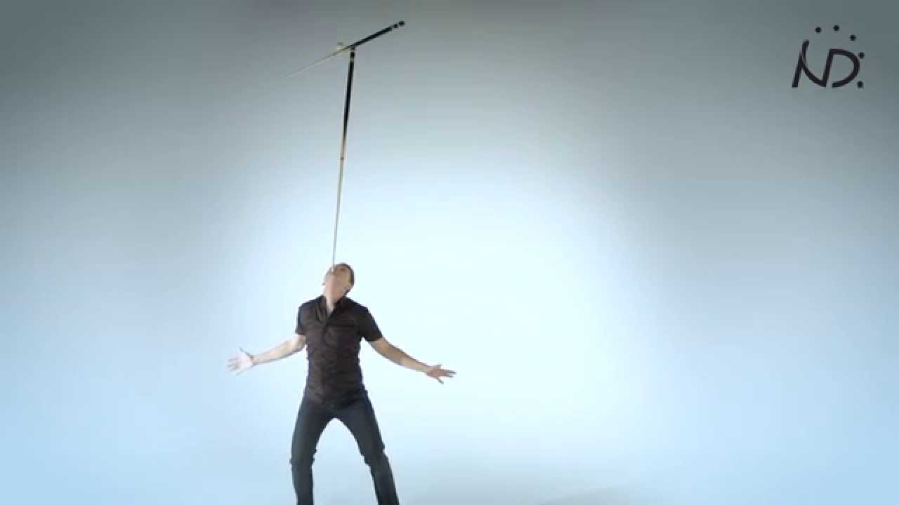 Trick with a Billiard Stick - Trick shot - YouTube