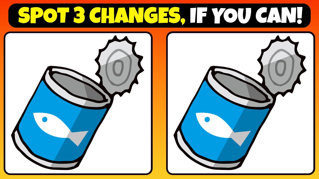 SPOT 3 CHANGES, IF YOU CAN!! | Find 3 Differences👀 - YouTube