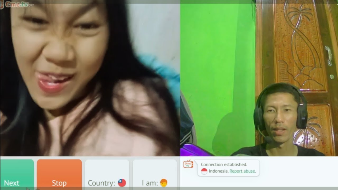 Hello Bocil - Ome tv - YouTube