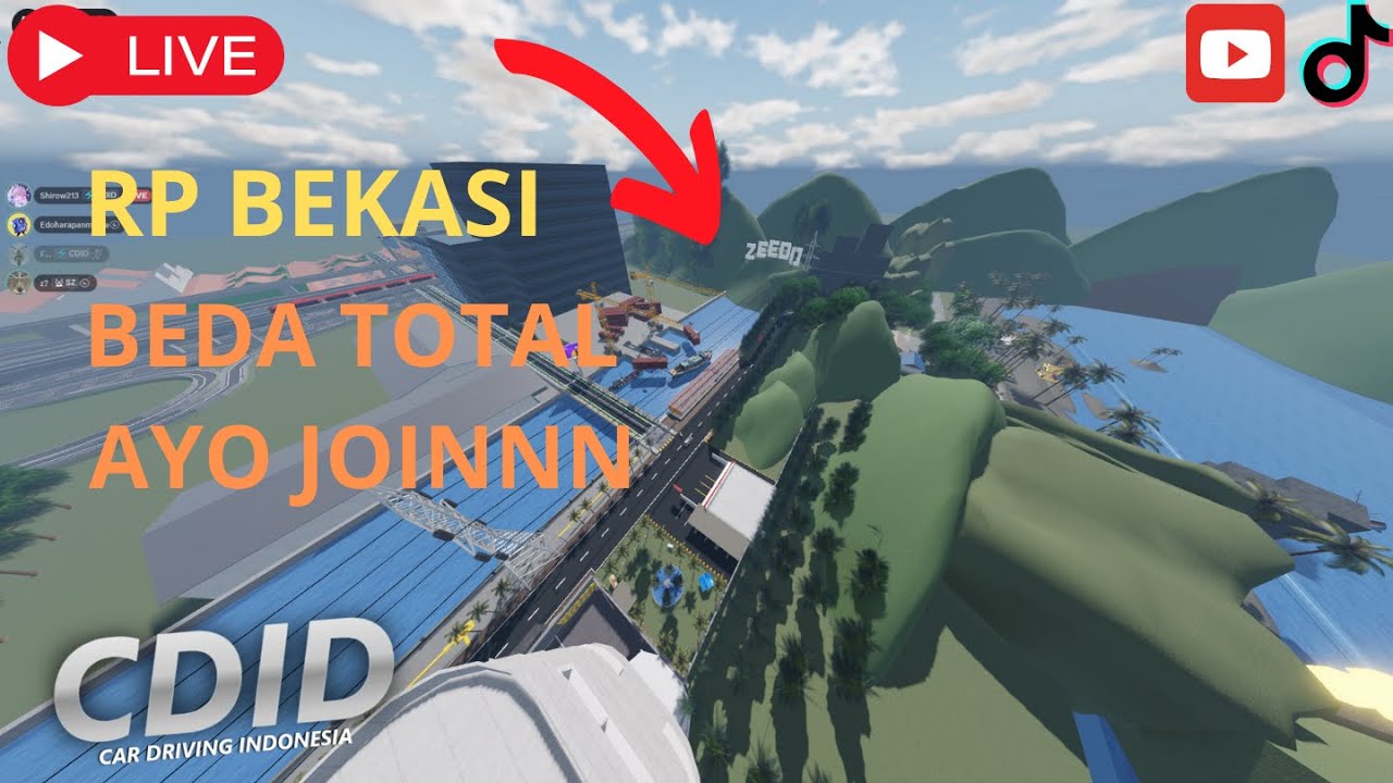 CDID LIVE RP bekasi KALI INI BAGUS BANGET MAP NYA SUER #rpcdid #cdid ...