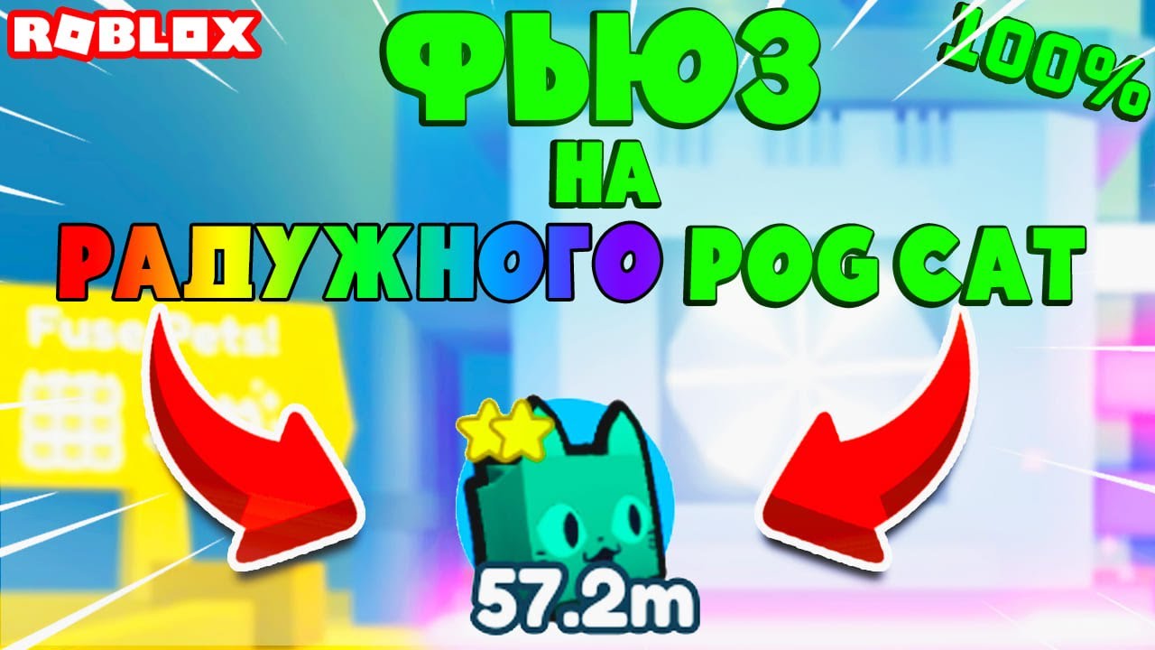 КАК ПОЛУЧИТЬ POG CAT? CПОСОБ ФЬЮЗА НА POG CAT В PET SIMUALTOR X! Roblox ...