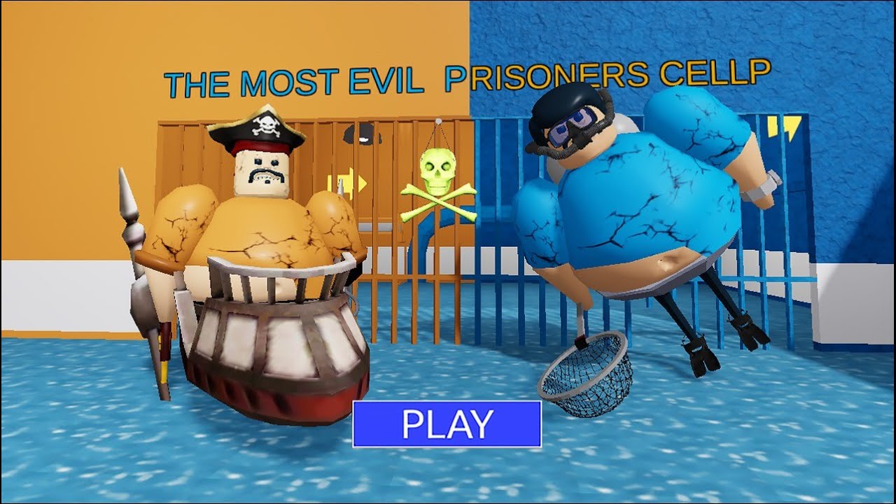 PIRATES BARRY vs DIVERS BARRY in BARRY'S PRISON RUN! New Scary Obby # ...