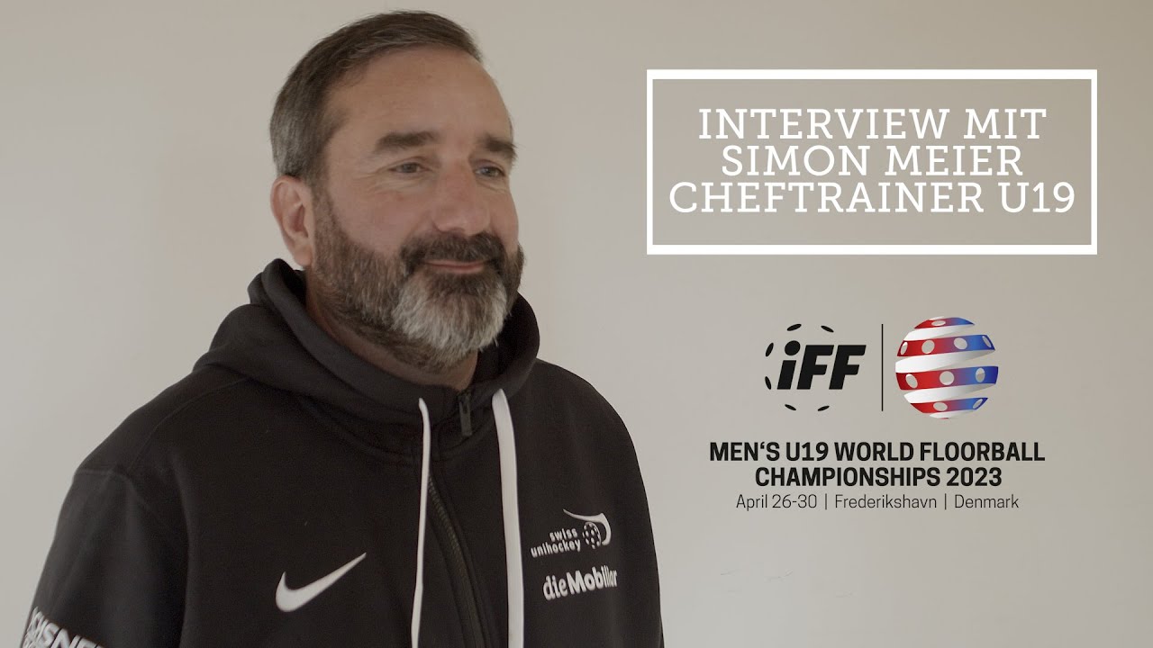 U19-WM: Interview und Vorschau mit Cheftrainer Simon Meier - YouTube