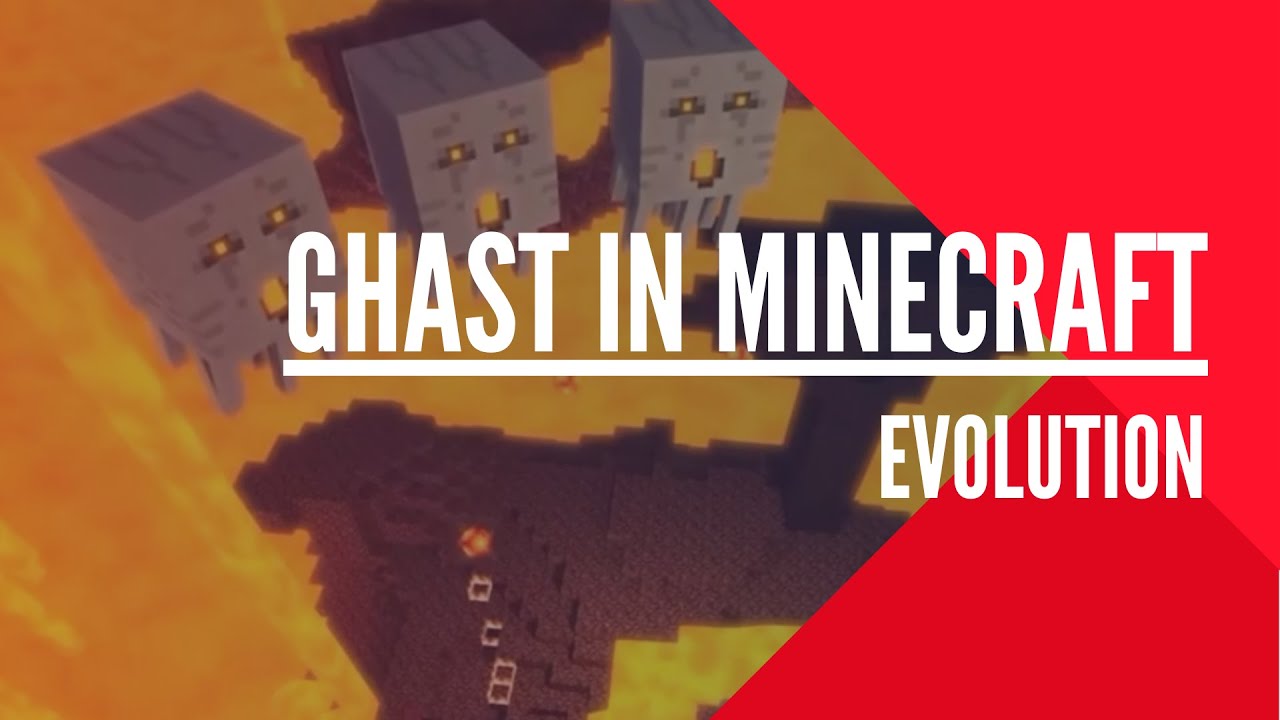 Ghast In Minecraft Evolution #Evolution - YouTube