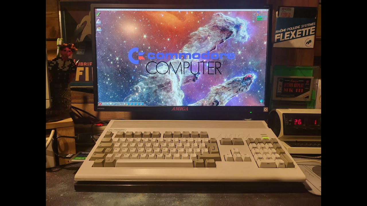 Some Amiga 1200 action with the piStorm32 ! - YouTube