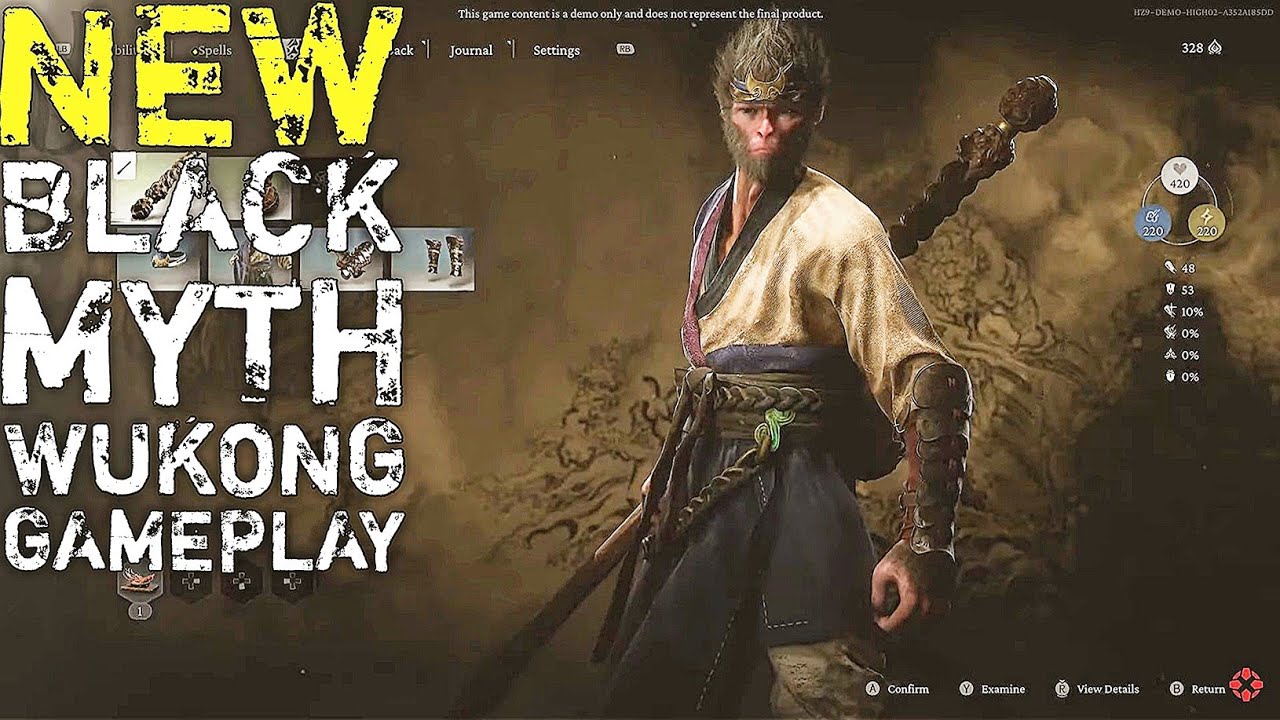 Black Myth Wukong NEW Gameplay - Black Myth Wukong Gameplay - Black ...