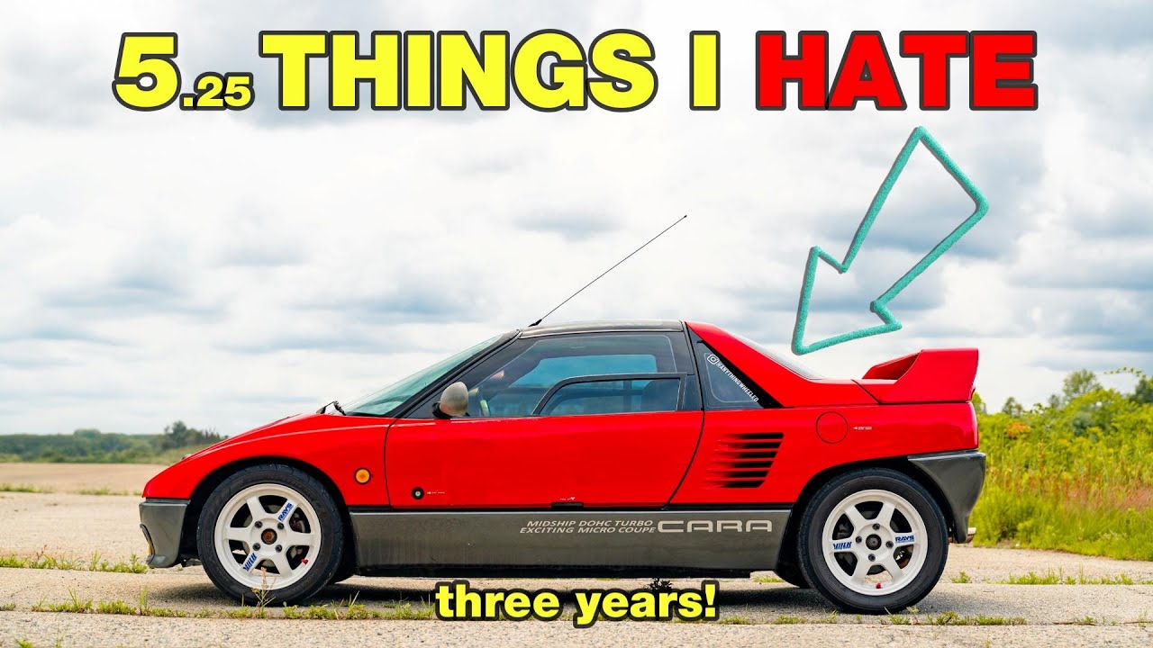 5 things I hate about my Suzuki Cara/Autozam AZ-1 three years into ...
