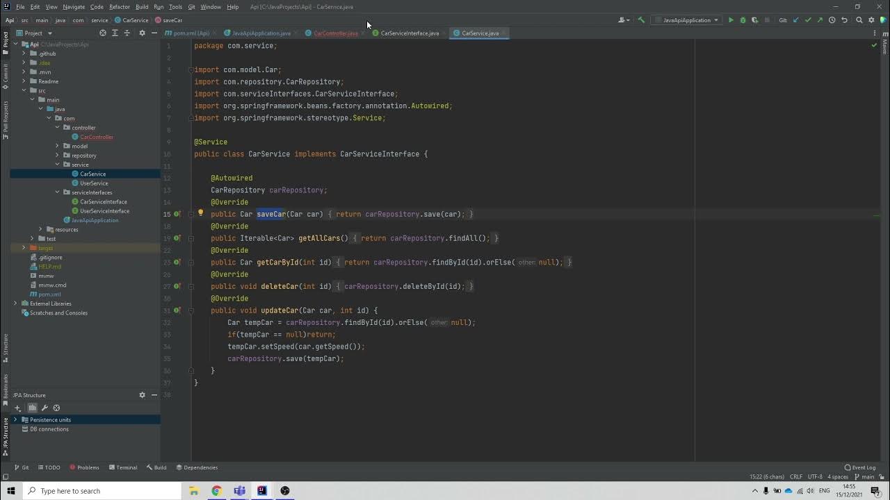 16 .API controllers of Java Maven application - YouTube