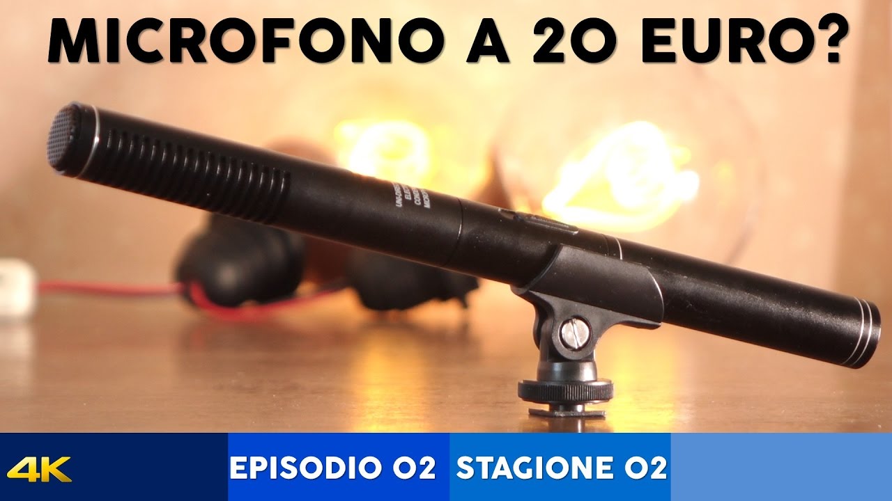 Un Microfono Shotgun Professionale a 20 Euro ??? // Tonor Mic Review ...