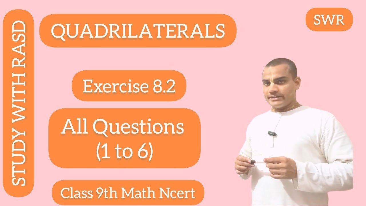 Exercise 8.2 Class 9 | Quadrilaterals Class 9th Math | Ncert - YouTube