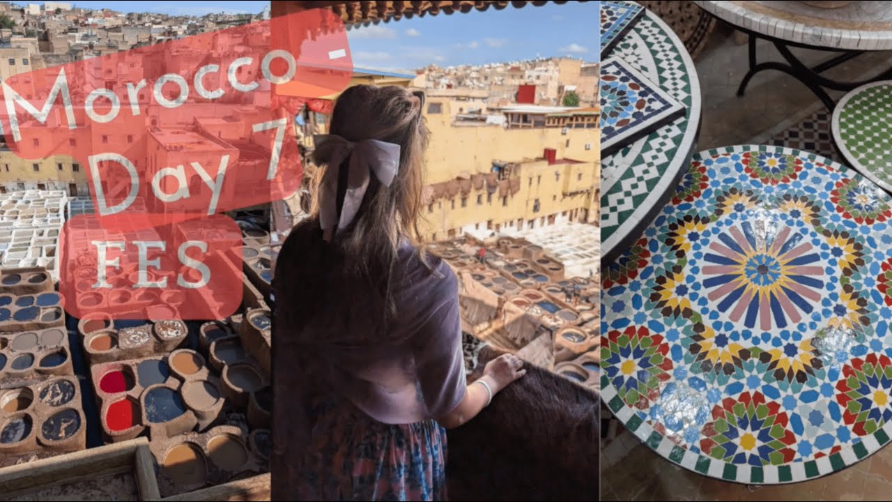 Exploring Fes, Morocco! 🎨 Ceramics, Medina & Stunning Views | French ...