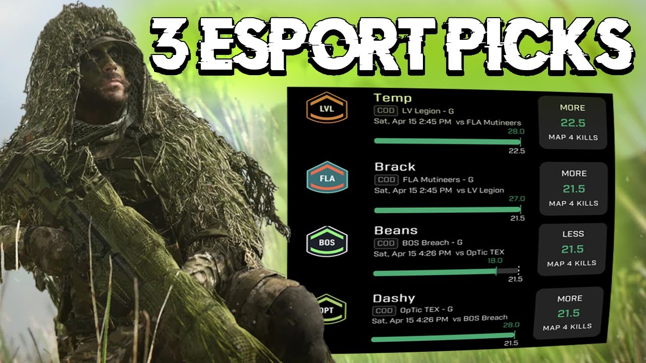 COD PRIZE PICKS w VALUE TODAY | Thursday, April 20, 2023 | Best Esport ...