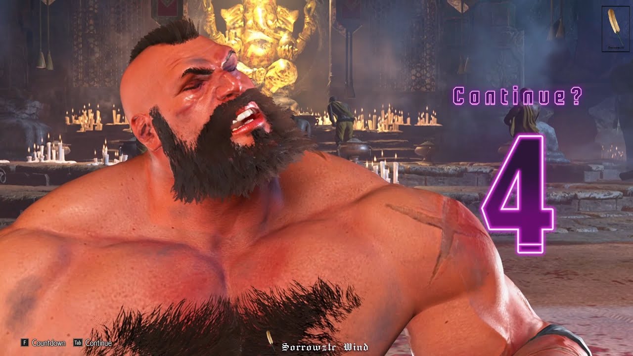 ZANGIEF Countdown Defeat Animation in STREET FIGHTER 6 - YouTube
