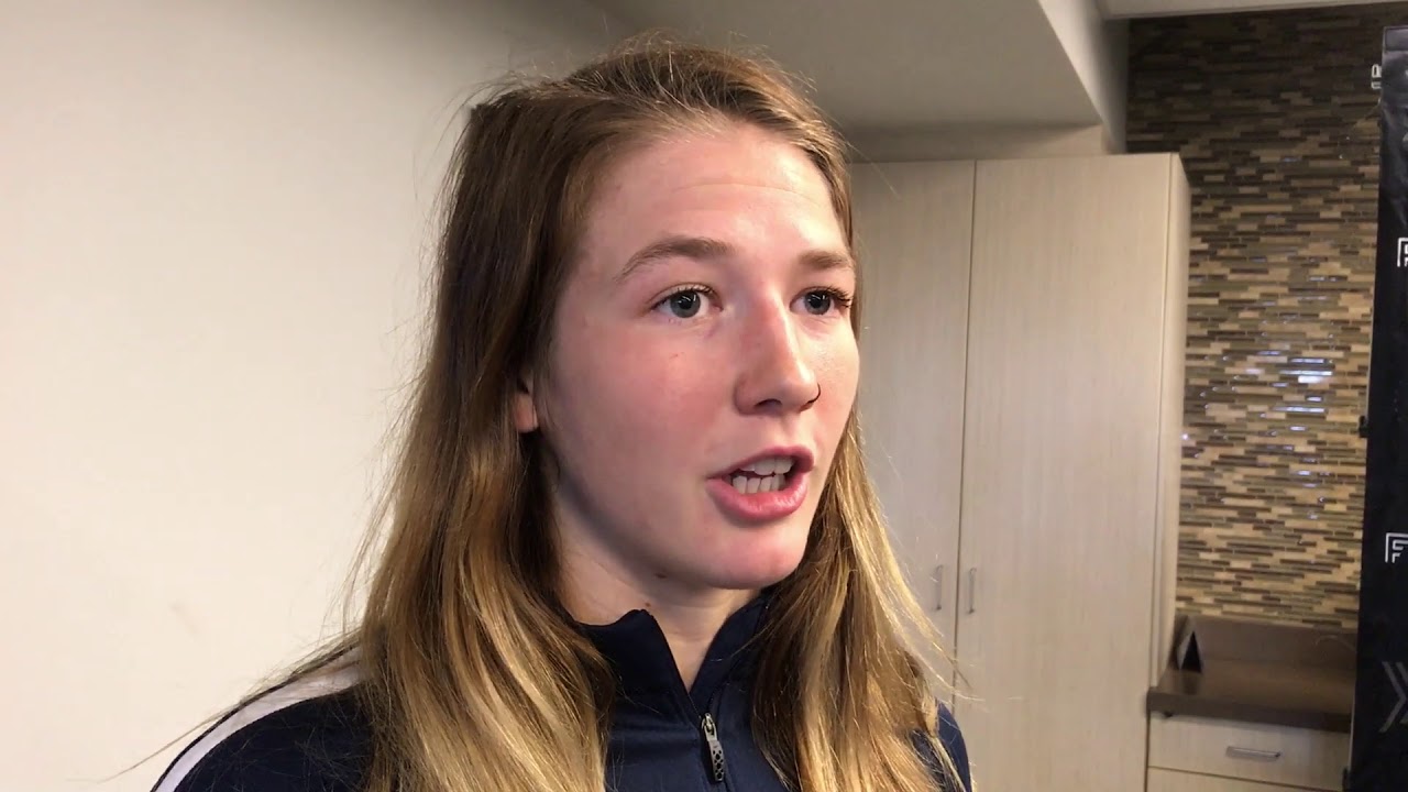 Sarah Hildebrandt prior to Final X at Lehigh - YouTube