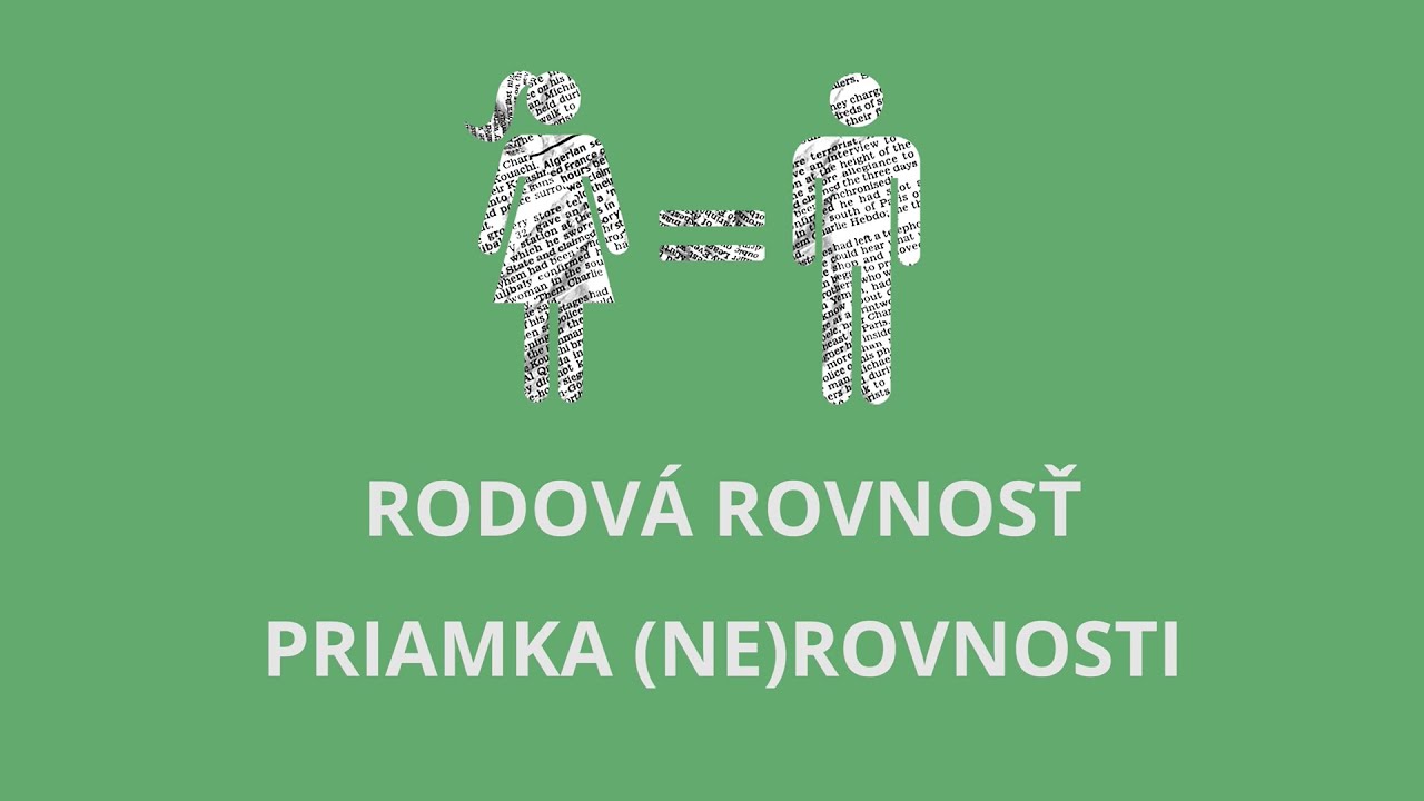 Priamka rodovej (ne)rovnosti - YouTube