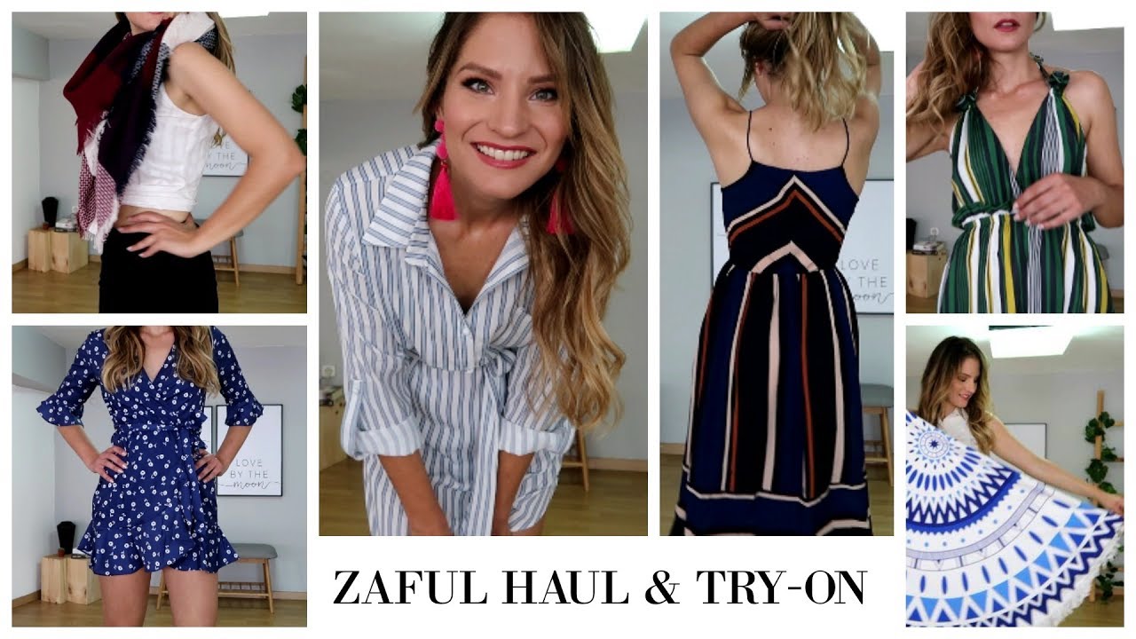ZAFUL HAUL & TRY-ON | SPRING/SUMMER 2018 - YouTube