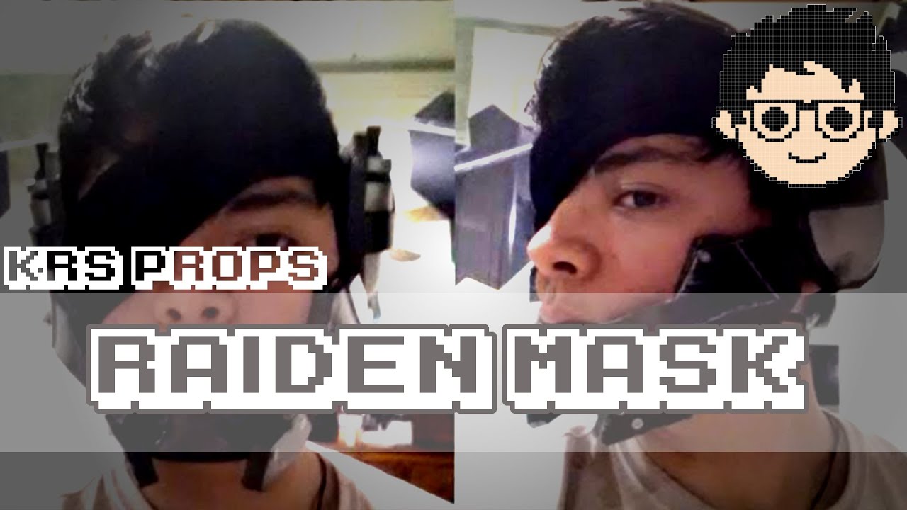 Metal Gear Rising Raiden Mask - YouTube