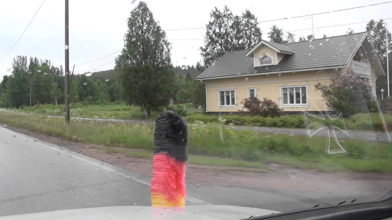 Pello Sweden Lappland Finland Border 8.7.2015 - YouTube