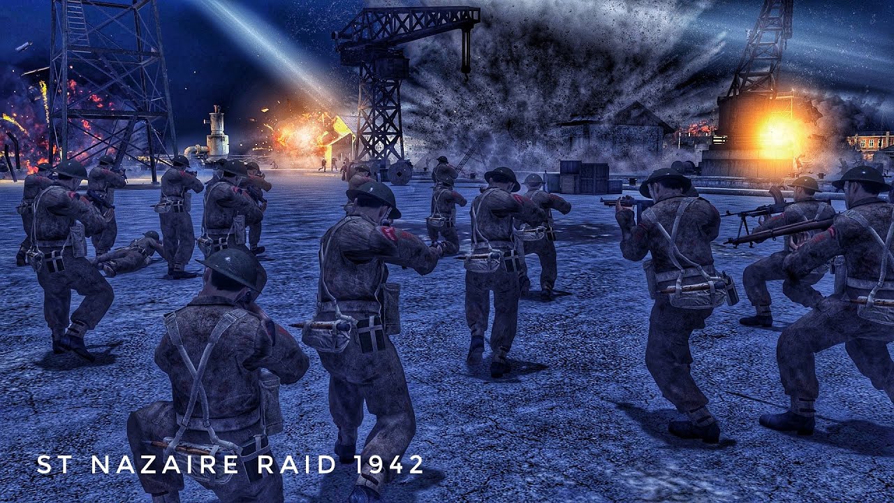 1942 - St Nazaire Raid | Call to Arms - Gates of Hell: Ostfront - YouTube
