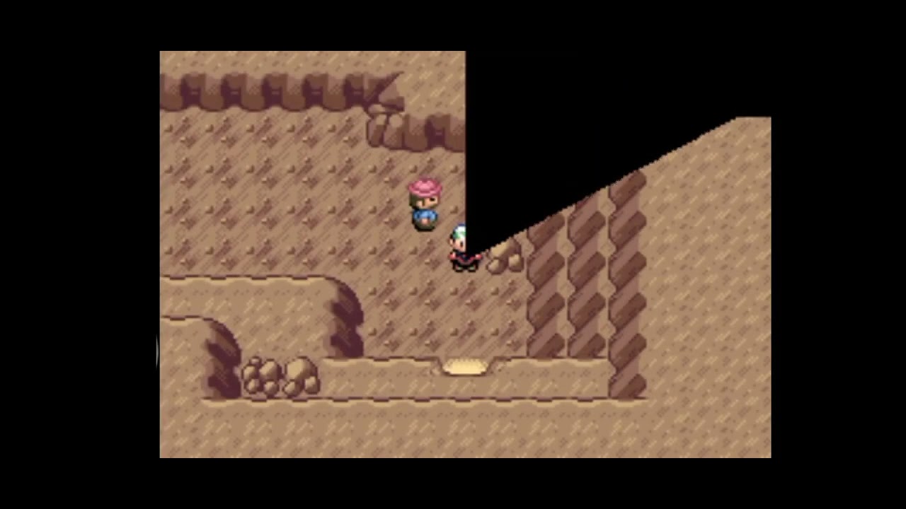 Onde capturar um Geodude? Pokémon Emerald GBA - YouTube