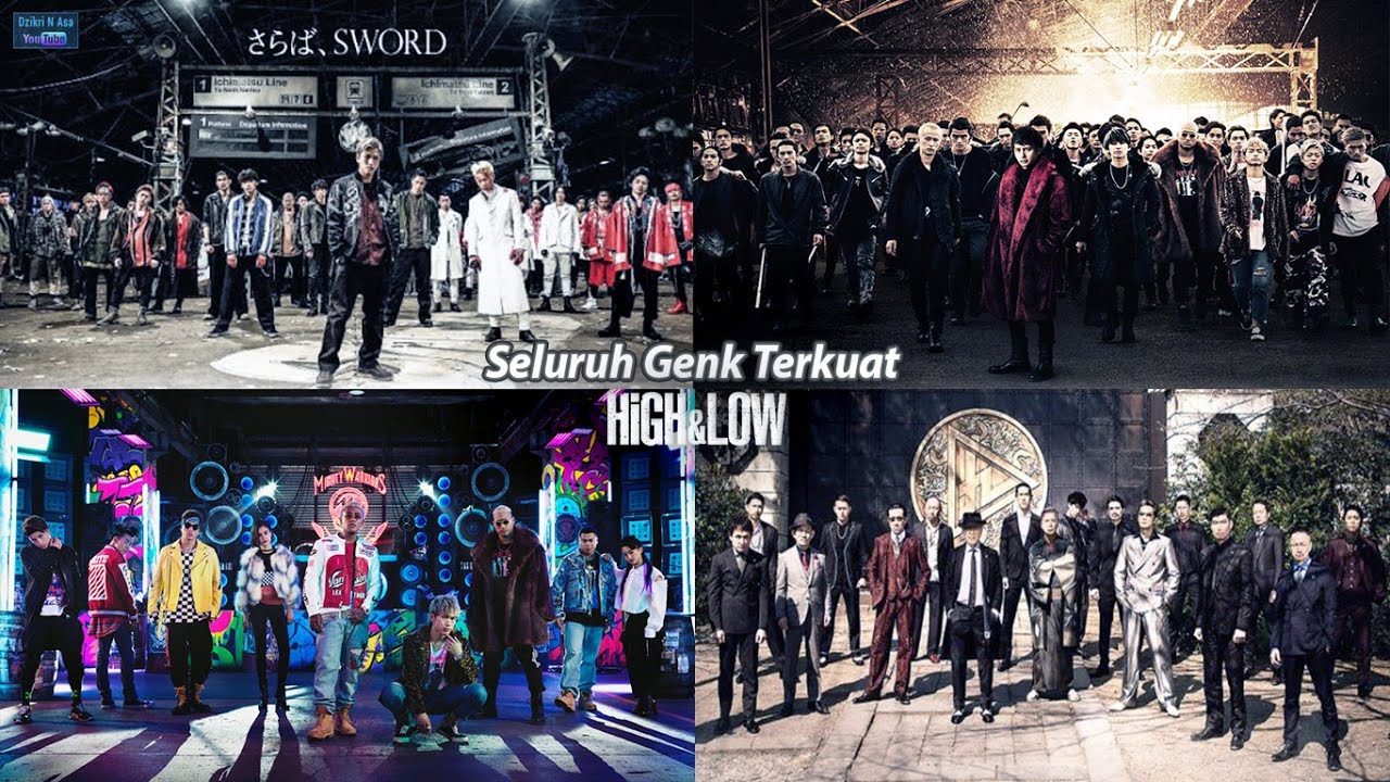 Seluruh Geng Terkuat di Semua Seri High & Low | Banyak Pasukan Tidak ...
