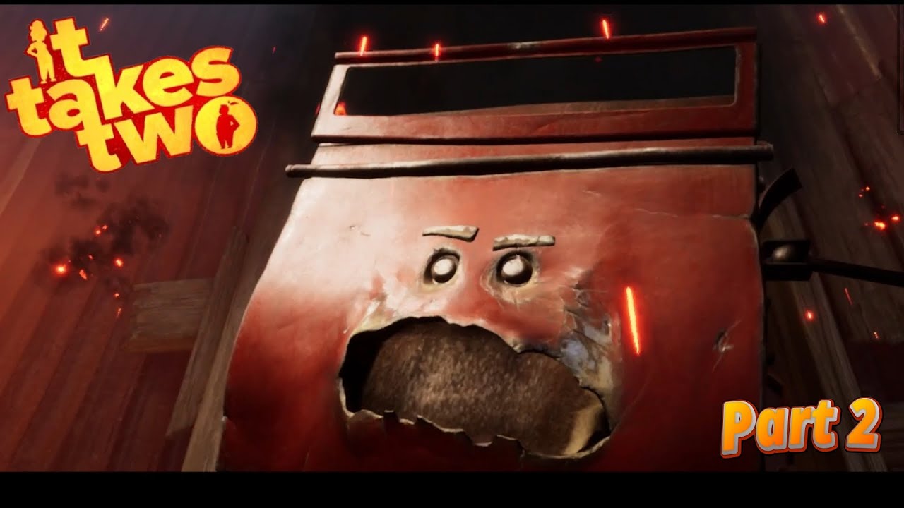 Why is the Toolbox so angry? It Takes Two pt.2 Full Playthrough w ...