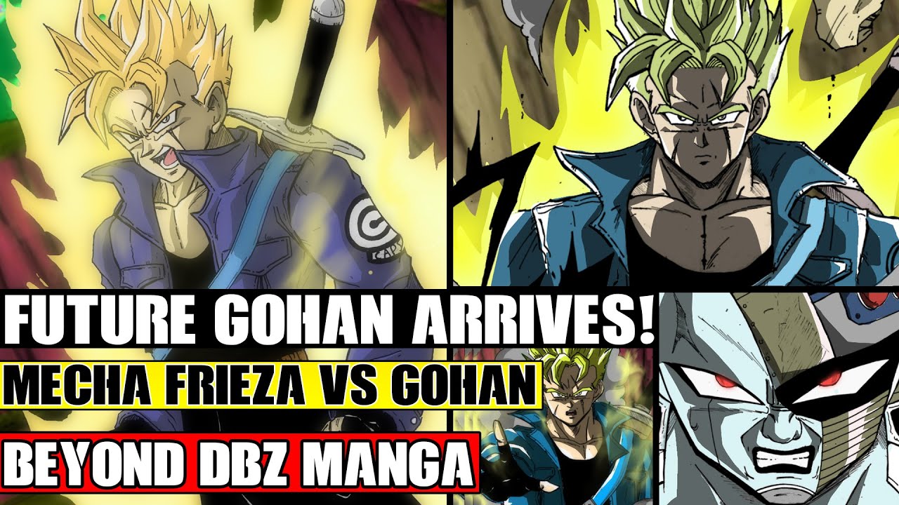 Beyond Dragon Ball Z: Adult Future Gohan Vs Mecha Frieza! Future Gohan ...