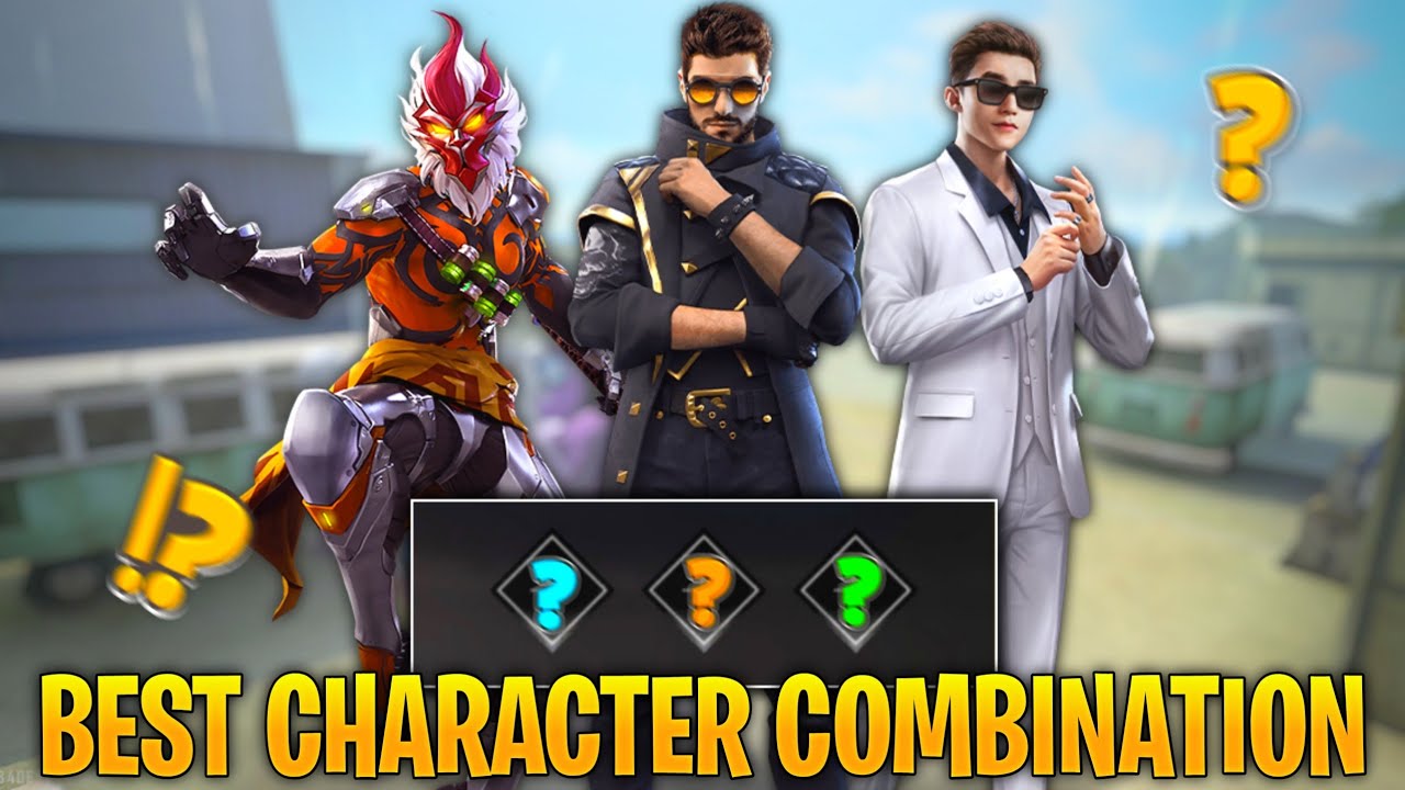 Best Character Combination In Free Fire | Best Character Combination In ...