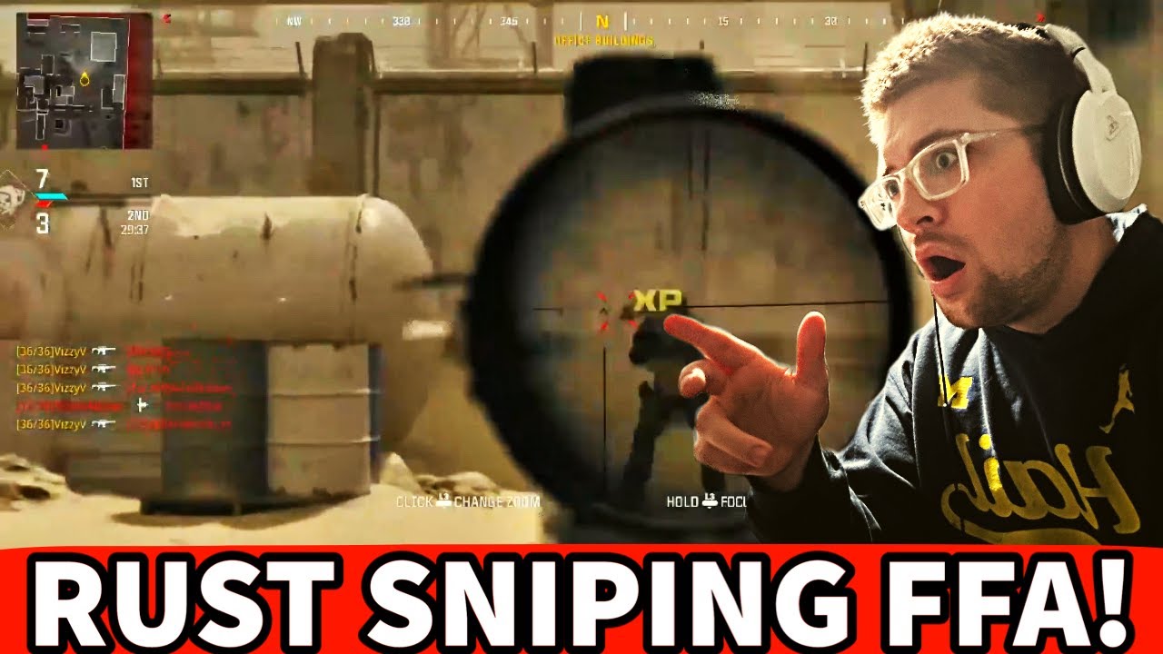 WE PLAYED A FFA SNIPE MATCH ON RUST IN 2023! Call of Duty: MWIII - YouTube