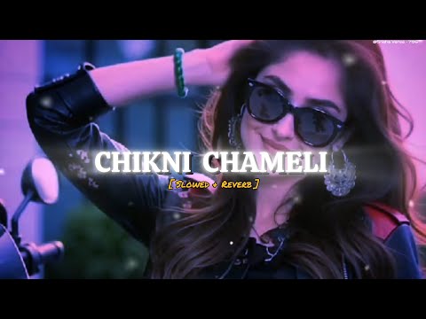 Chikni Chameli Full Song || Slowed & Reverb || Asesthic Vedio || Dance Vibes || Lofi Song 💥