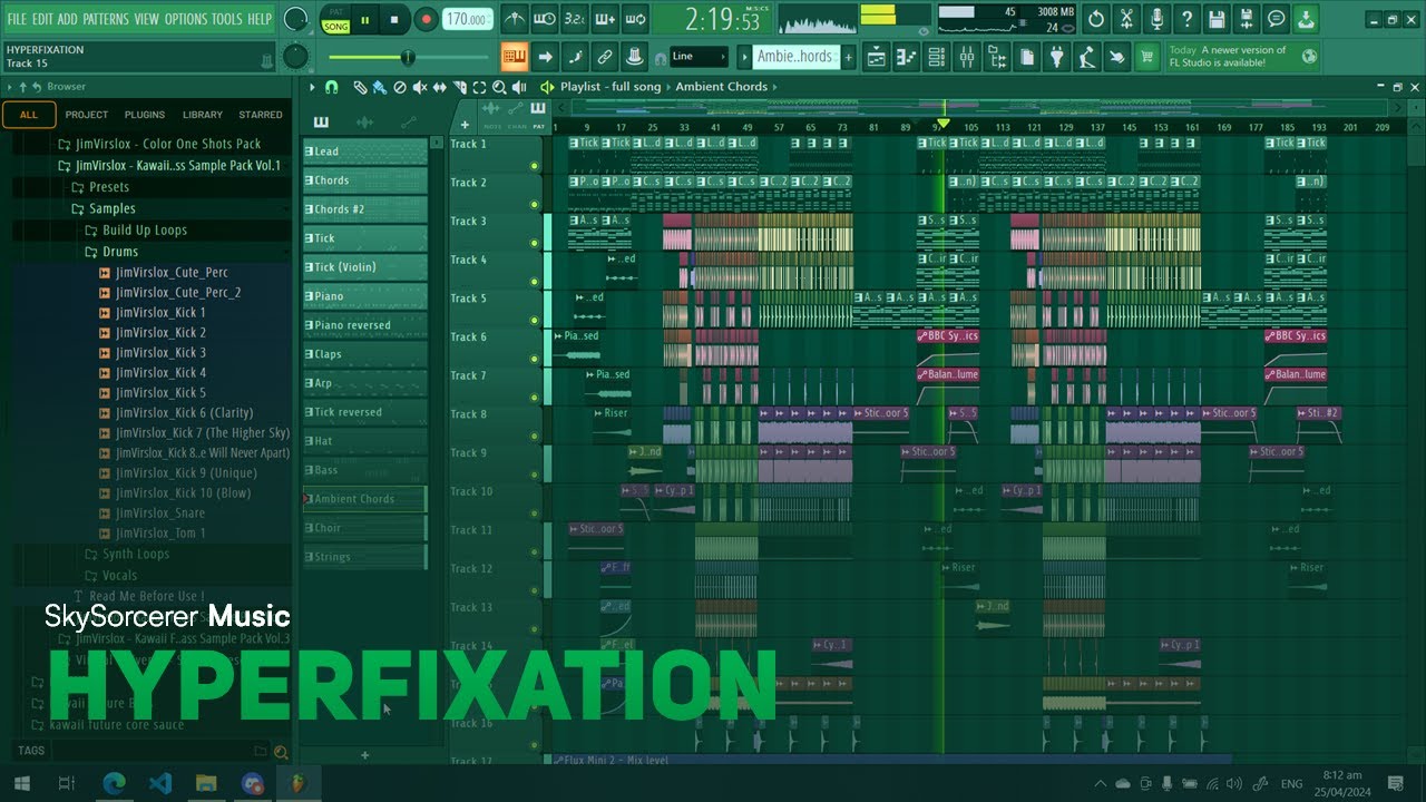[Kawaii Jersey Club] SkySorcerer - HYPERFIXATION (Official Audio) - YouTube