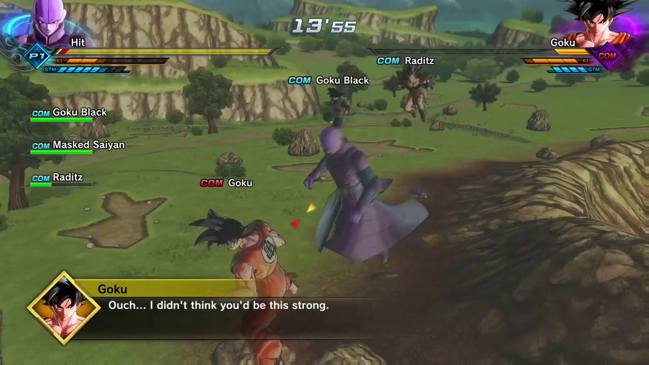 DRAGON BALL XENOVERSE 2 hit time skip ATTACK with Haydogamg - YouTube