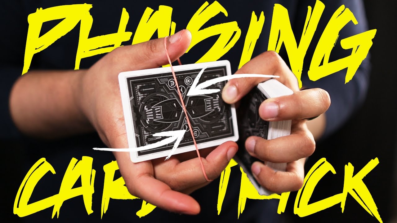 VISUAL Card Trick to PHASE Cards Like MAGIC! - YouTube