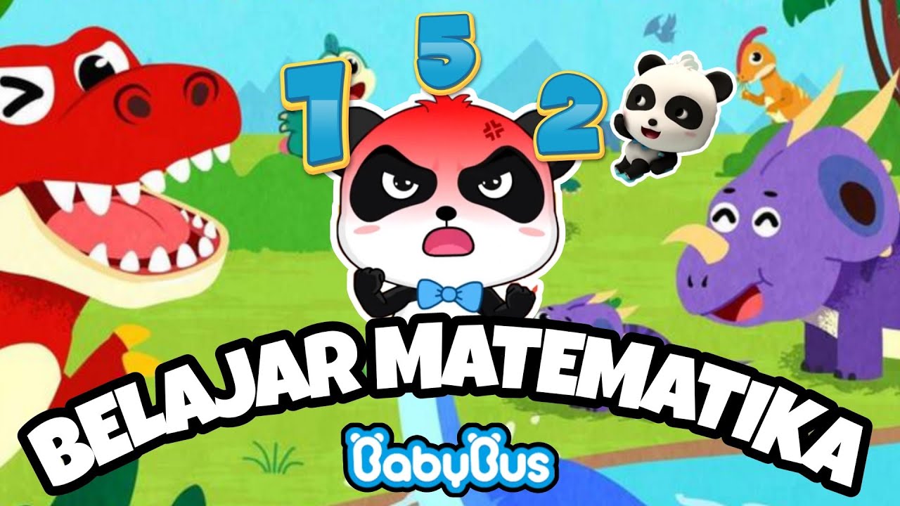 Belajar Matematika Dan Nama - Nama Dinosaurus | Learn Math With BabyBus ...