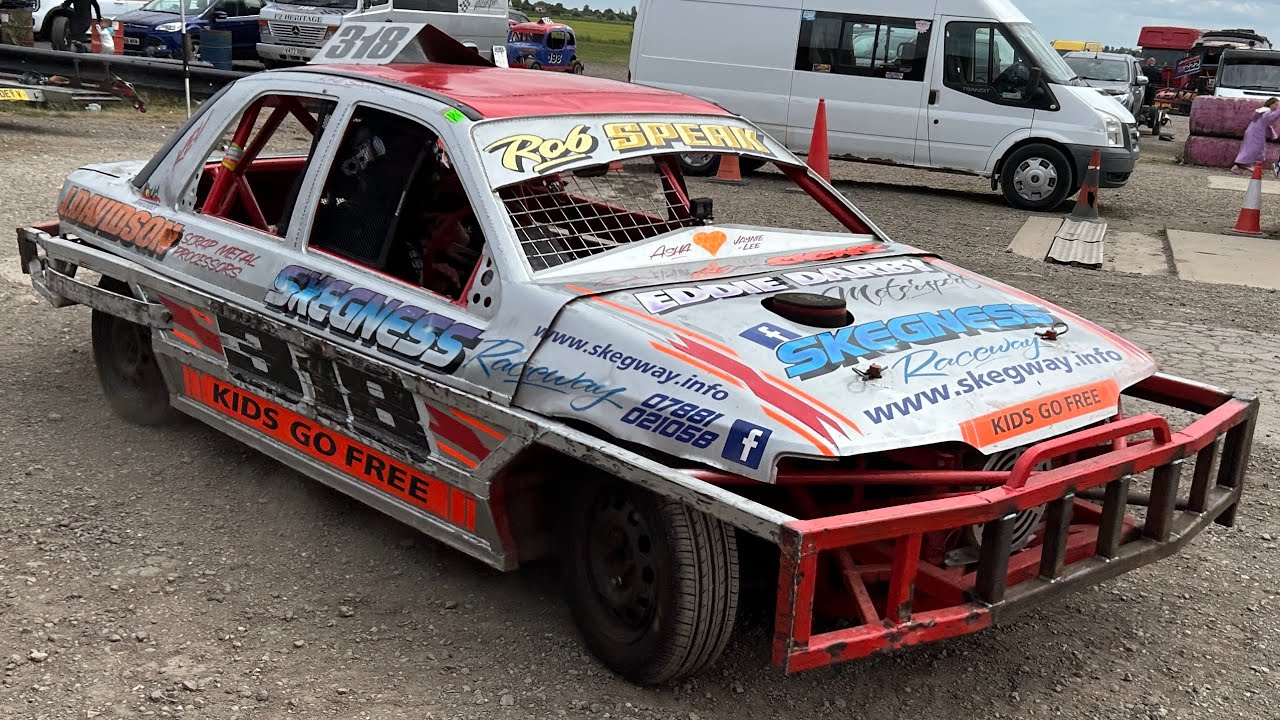 In Car Cam/On Board With 318 Rob Speak 2L Saloon Stockcars Skegness ...