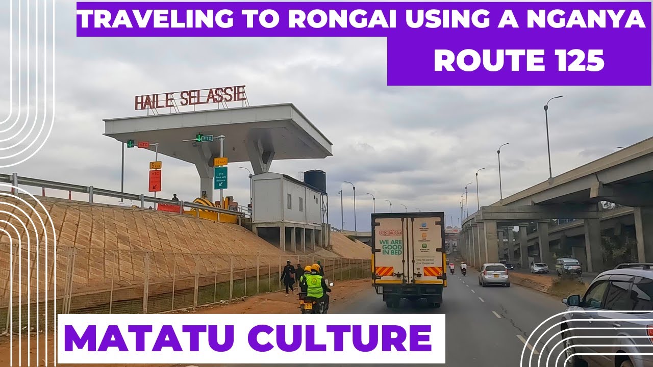 Matatu Culture | A journey From Nairobi City to Rongai 125 - YouTube