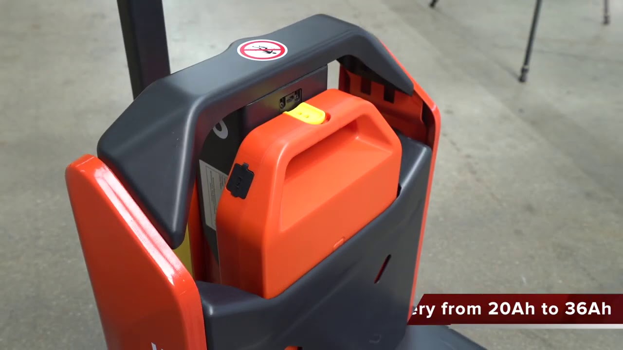 NOBLELIFT - Edge Electric Pallet Jack (PTE33N) - YouTube