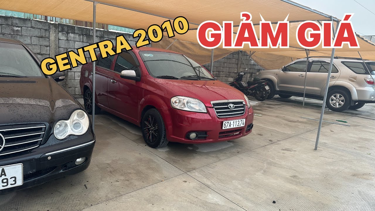 Giảm giá Daewoo Gentra 2010/ Ae có xe cũ bán em nhe! - YouTube
