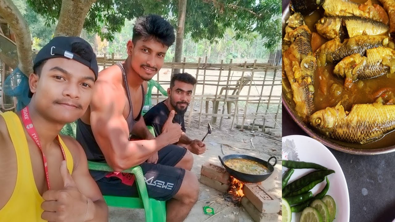 Bihu special khana | boil fish 🐠🐋🐟 - YouTube