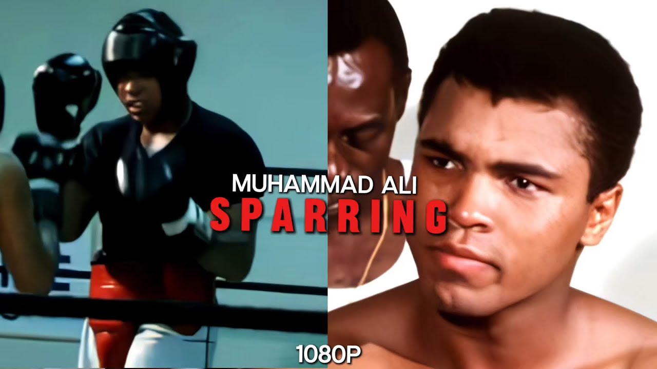 Muhammad Ali Sparring in Houston - Jimmy Ellis As Sonny Liston Watches ...