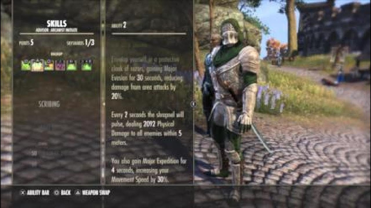 ESO - Solo Arcanist PvE Build (easy dungeon farming) - YouTube