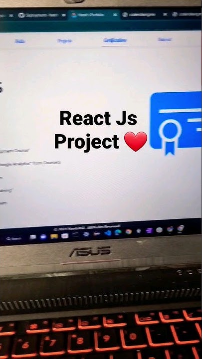 React Js Single Page Website Reactjs Development Coding Javascript Learnreact Shorts