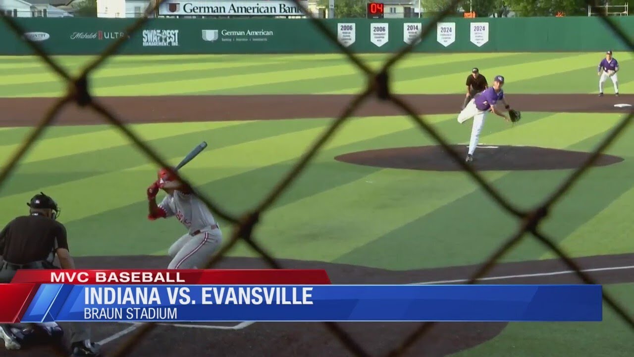 Indiana vs. Evansville baseball - YouTube