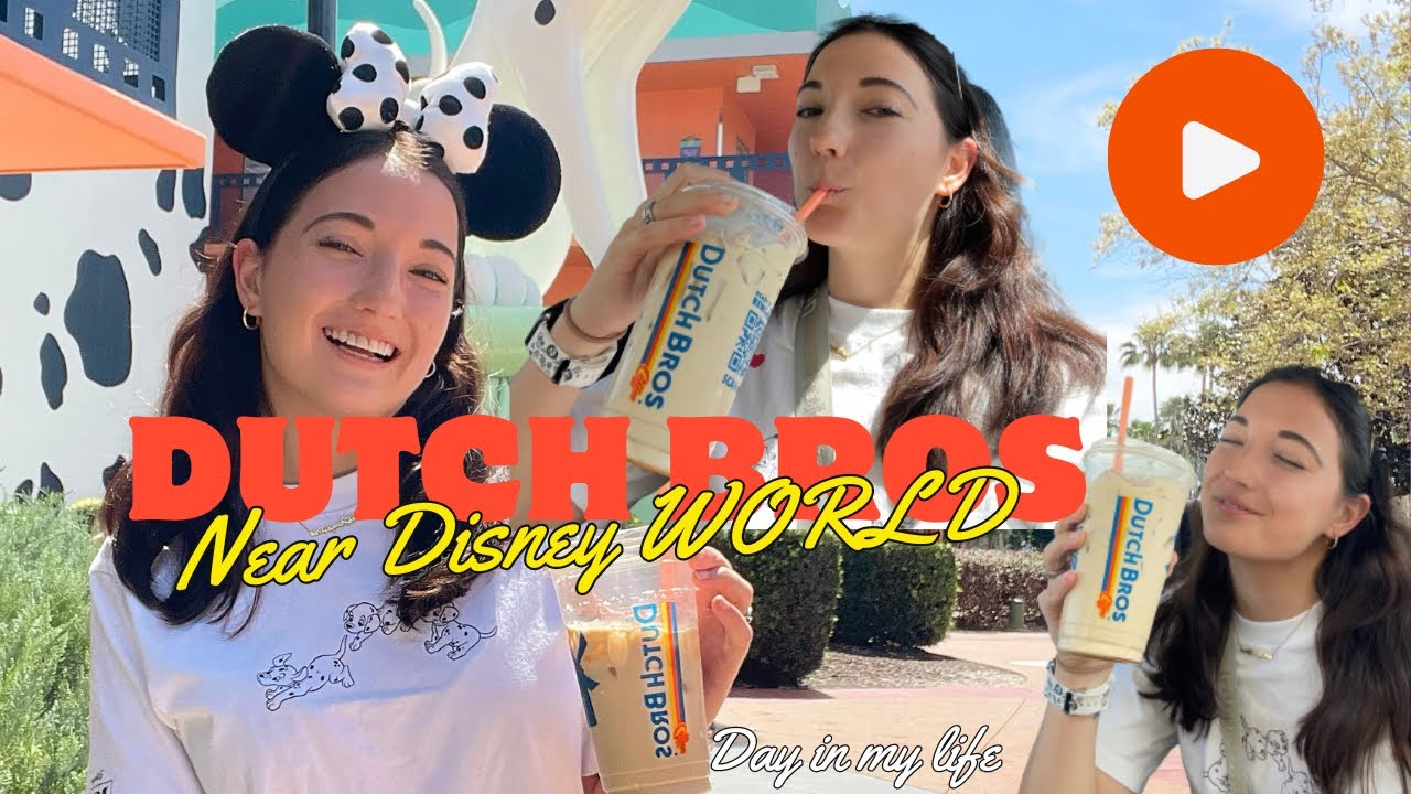 Trying Dutch Bros for the first time! New location right outside of WDW ...