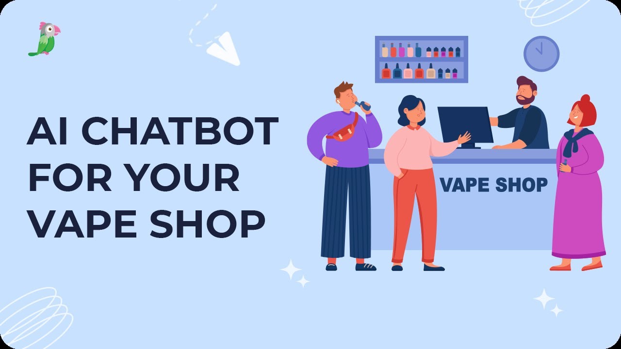 AI Chatbot for your vape shop - YouTube