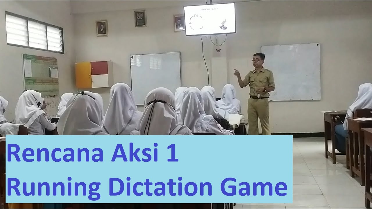PPL Rencana Aksi 1 Running Dictation Game Materi Offering Help - YouTube